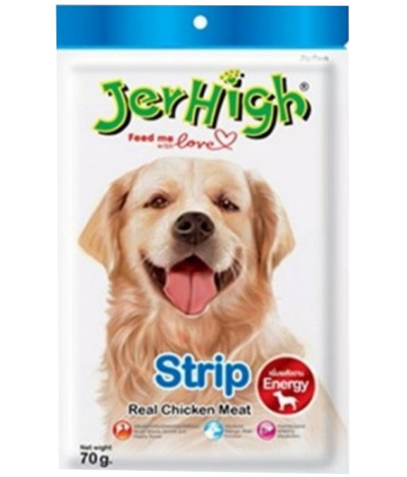 Jerhigh Carrot Stick Real Chicken Meat Dog Treats (70gm) | Poshaprani.com