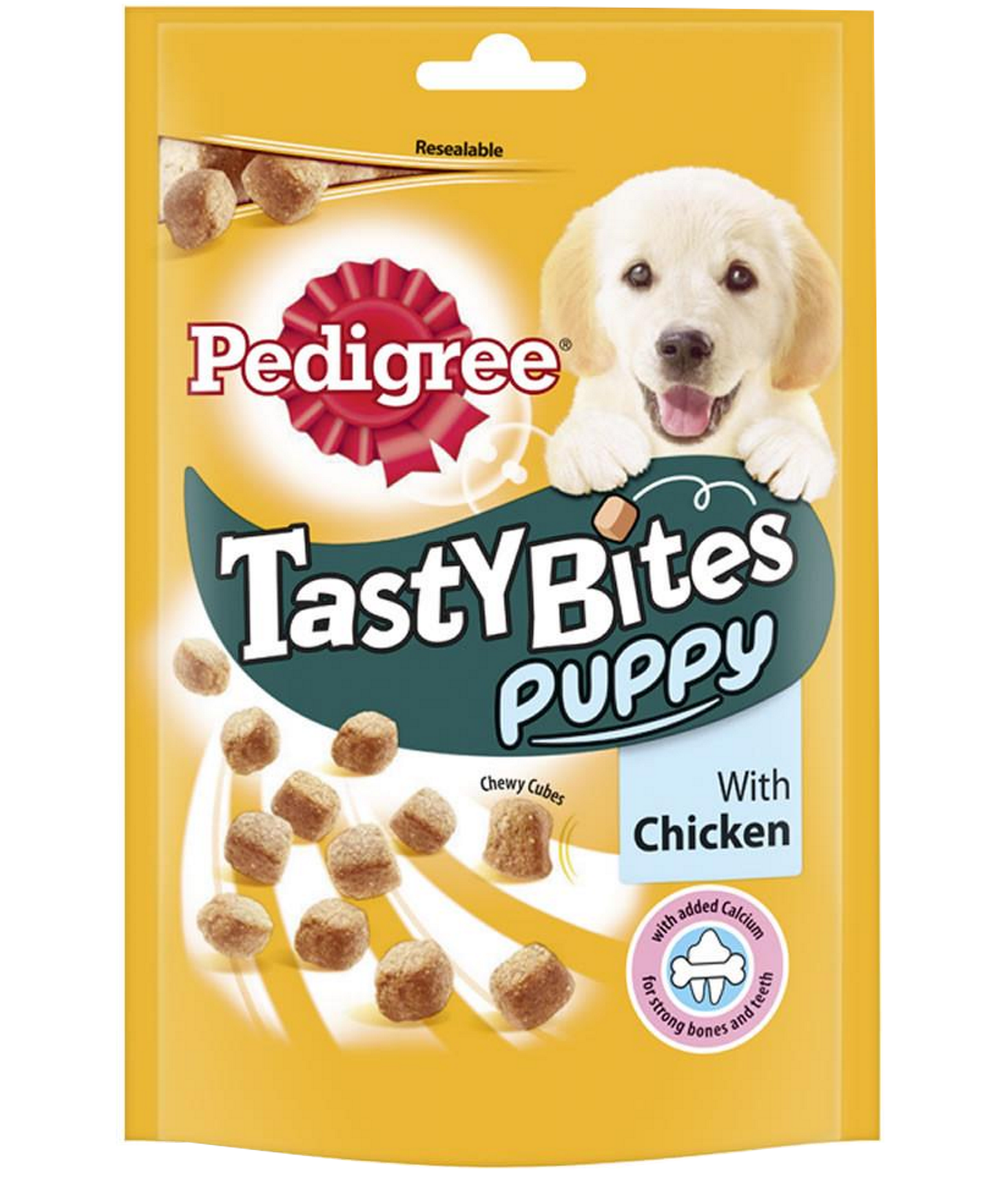 Pedigree Tasty Bites Puppy Treats with Chicken Dog Treats (125gm ...