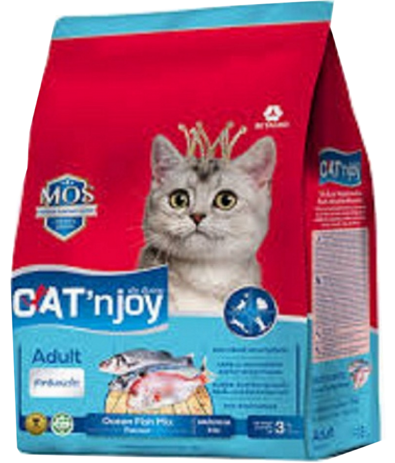 Cat n Joy Cat Food Ocean Fish 3kg | Poshaprani.com