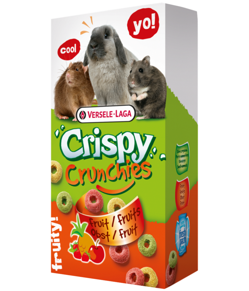 Versele Laga Rabbit Crispy Crunchies Fruits 75gm | Poshaprani.com