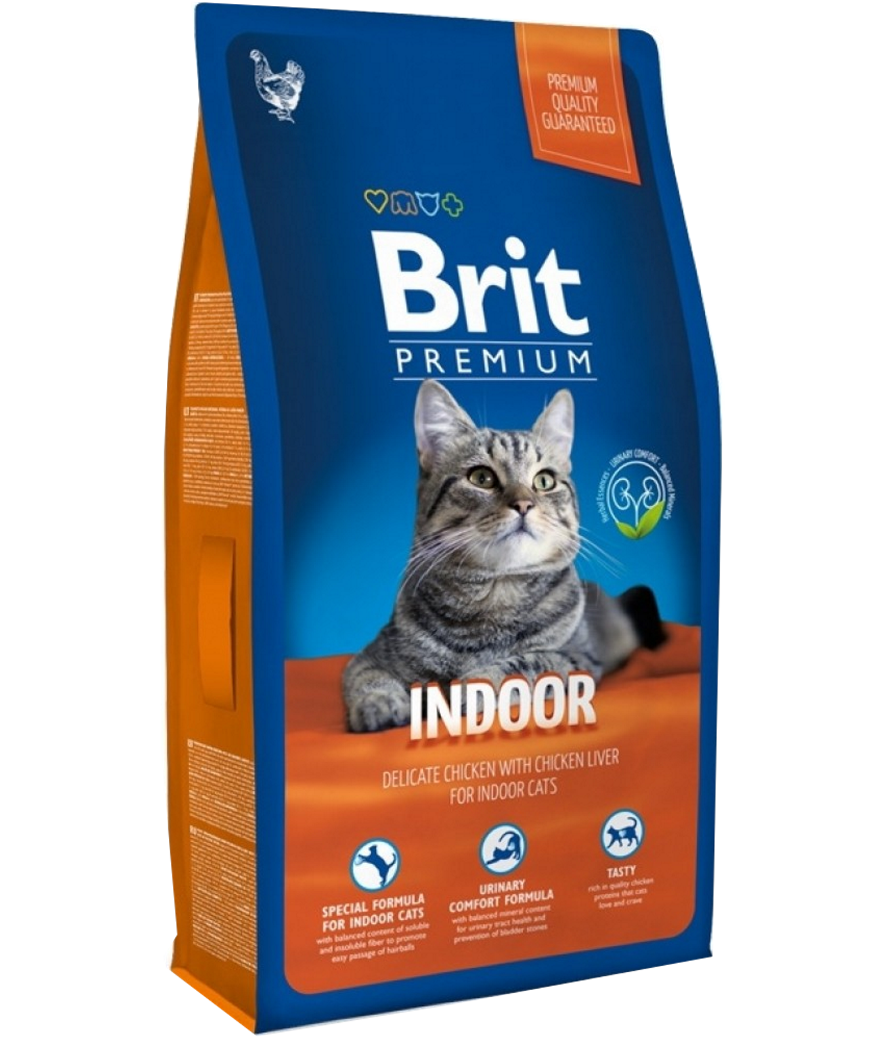 Brit Premium Cat Adult Indoor 1.5kg | Poshaprani.com