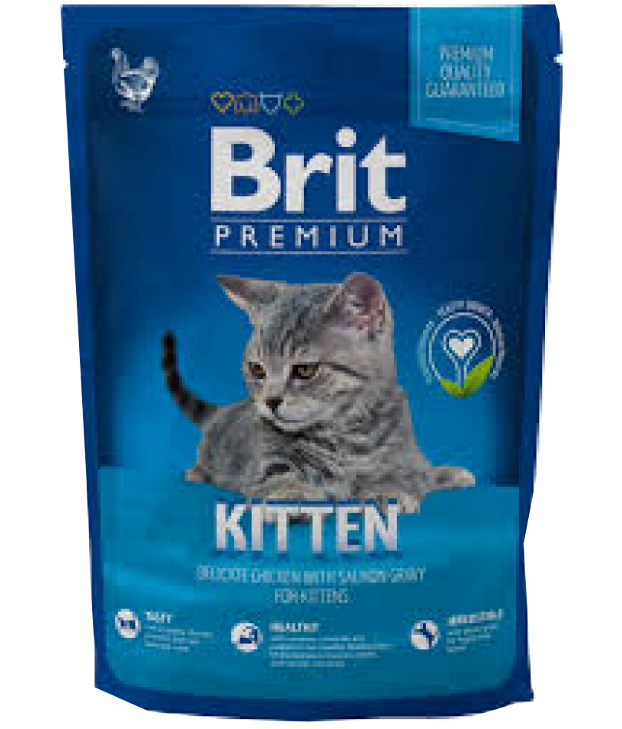 Brit Premium Kitten Chicken with Salmon 1.5kg | Poshaprani.com