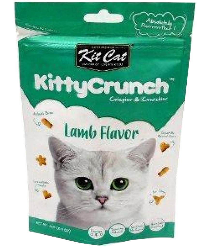 Kit Cat Kitty Crunch Seafood Flavor Cat Treats 60g | Poshaprani.com