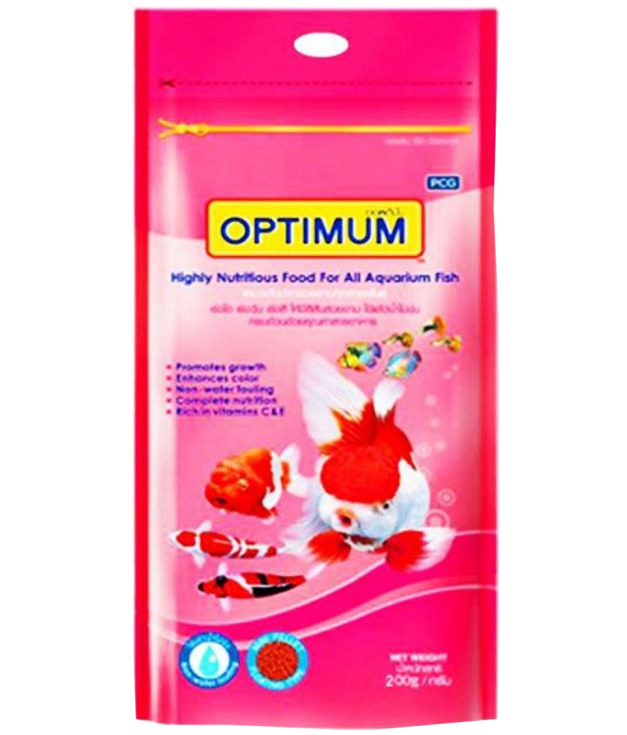 Optimum Aquarium Fish Food (200gm) | Poshaprani.com Optimum Aquarium Fish Food (200gm) | Poshaprani.com