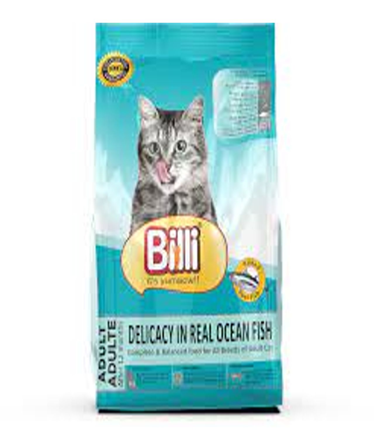 Billi Cat food for Adult Ocean Fish Flavour 3kg | Poshaprani.com
